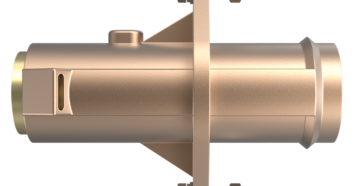 Stern bearing for shaft Ø50mm w/cutless rubber bearing - Sleipner Danmark